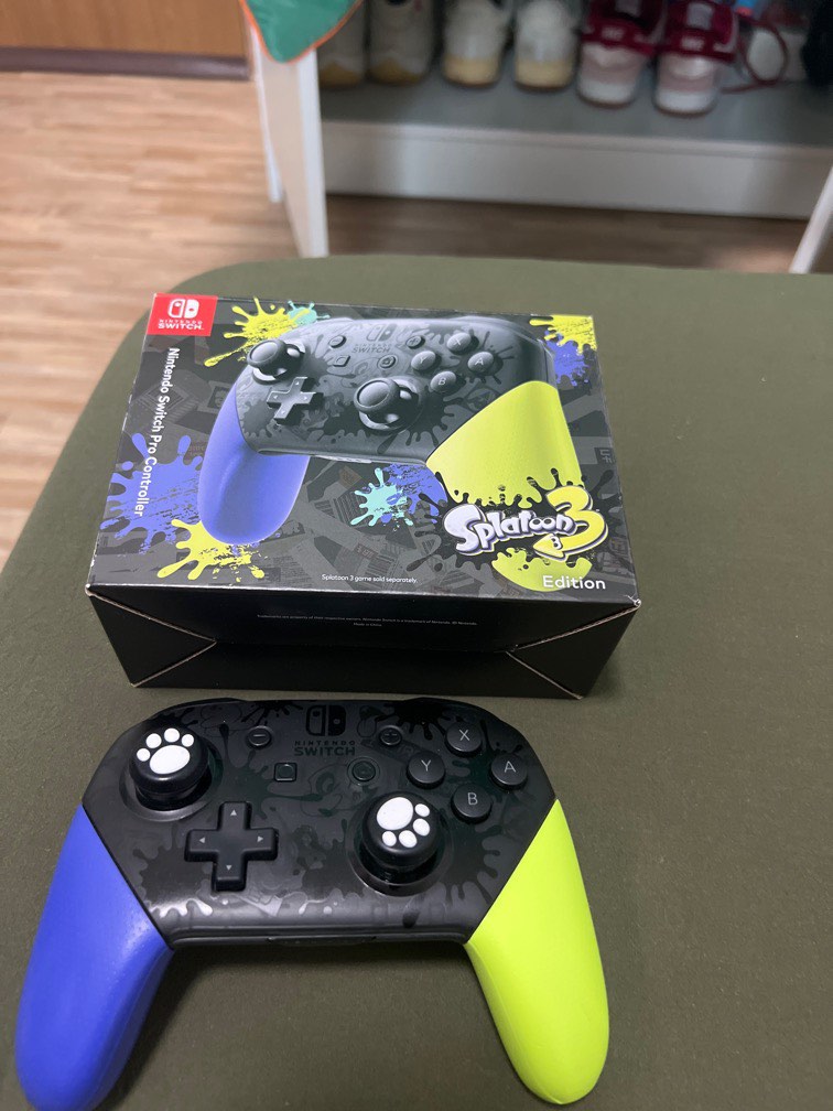 Nintendo Switch Pro Controller[Splatoon 3 edition ], Video Gaming ...