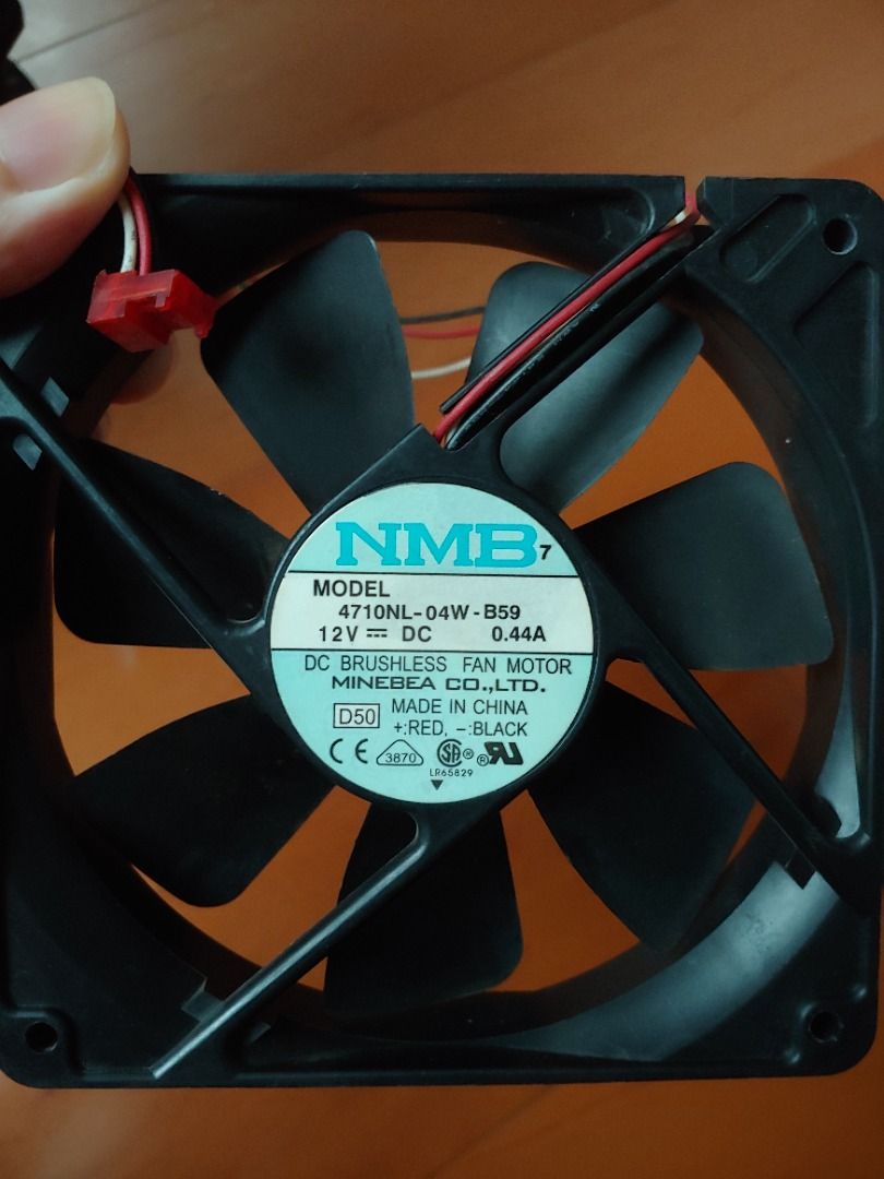 NMB 120mm PC fans - 0.44A 12V DC Brushless (3 pc), Computers & Tech ...