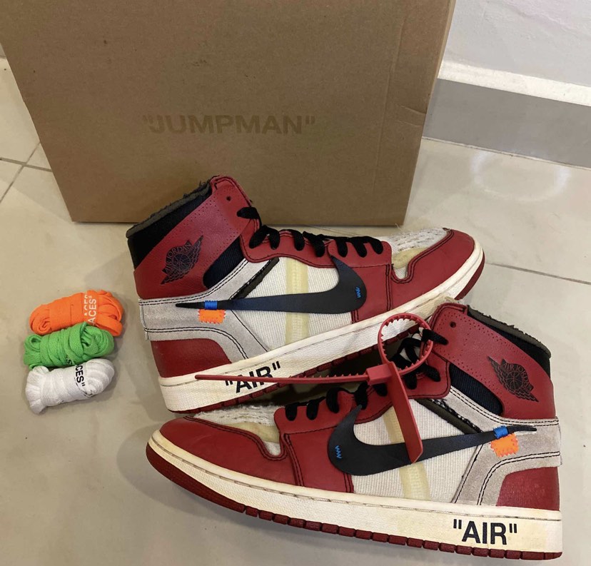 Off White Chicago, Men's Fashion, Footwear, Sneakers on Carousell