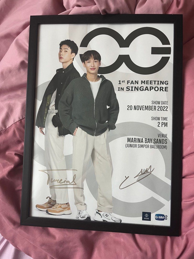 OffGun Singapore Fan Meet Signed Poster, Hobbies & Toys, Memorabilia ...