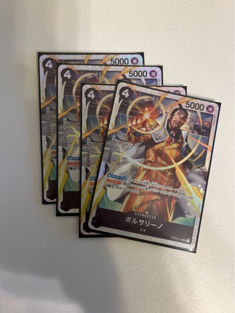 One piece optcg borsa playset sr blocker op02, Hobbies & Toys, Toys ...