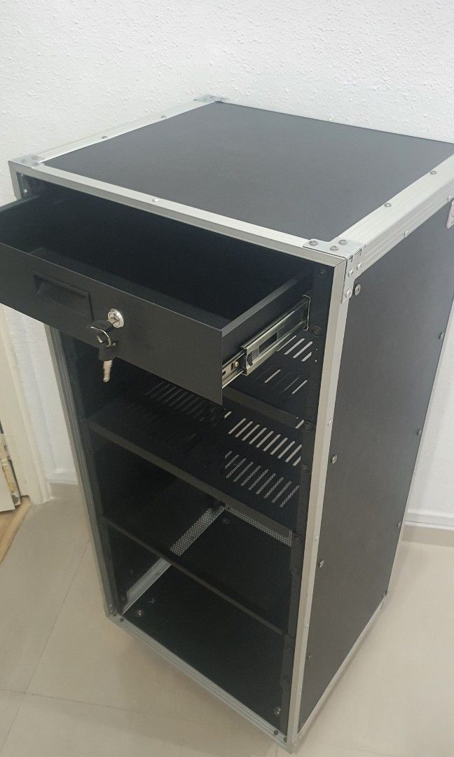 OSP 24 Space 24u Studio Install Rack Case 19" Rack Mount Equipment ...