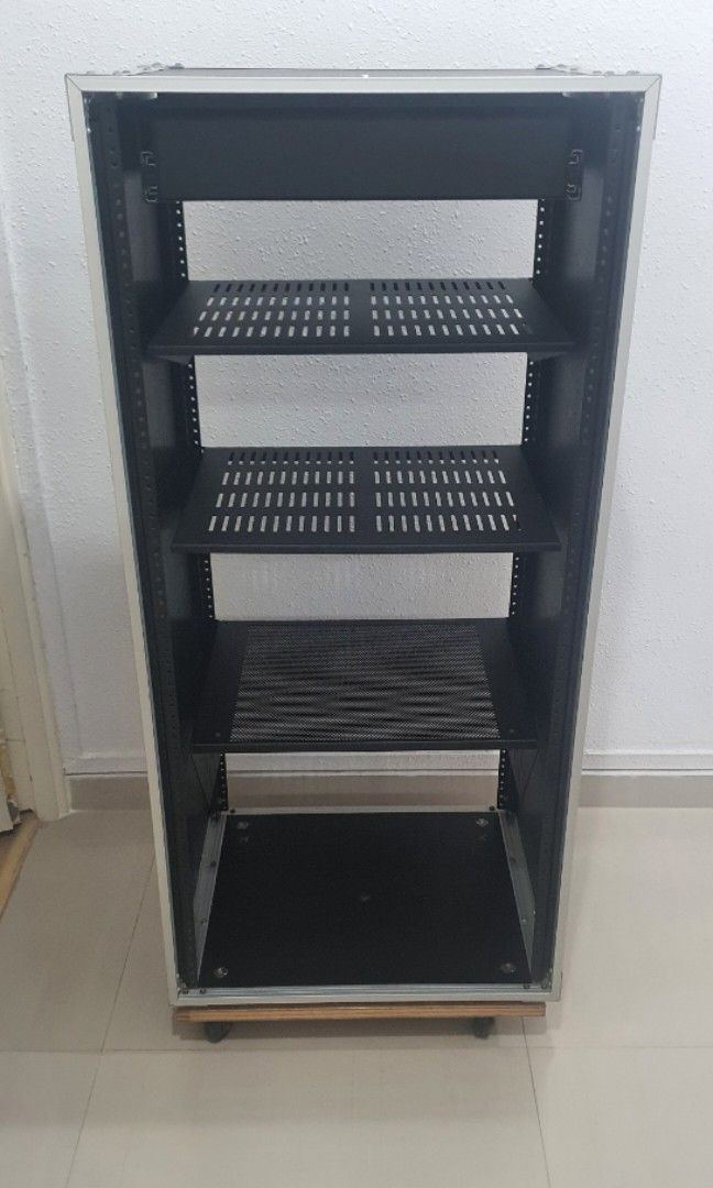 OSP 24 Space 24u Studio Install Rack Case 19" Rack Mount Equipment ...