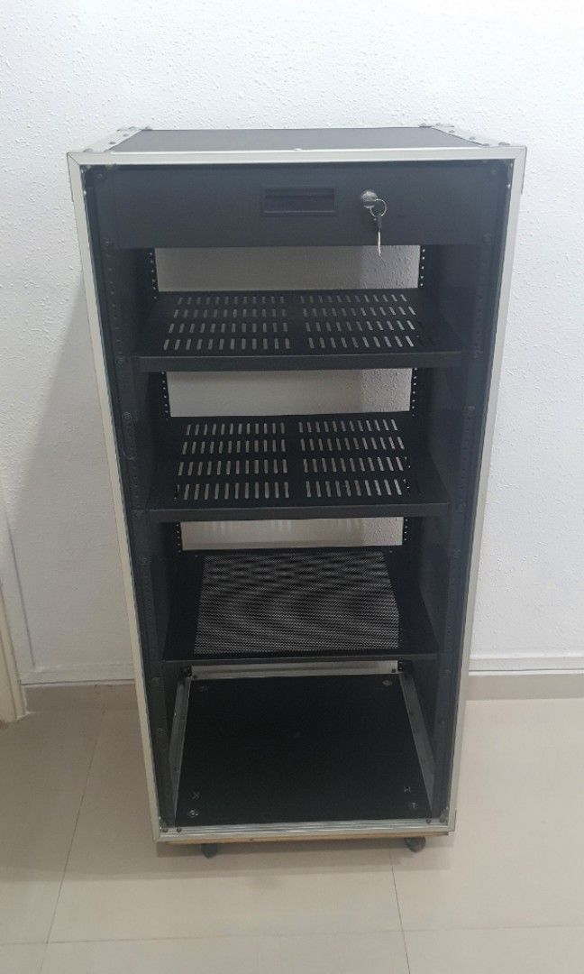 OSP 24 Space 24u Studio Install Rack Case 19" Rack Mount Equipment ...