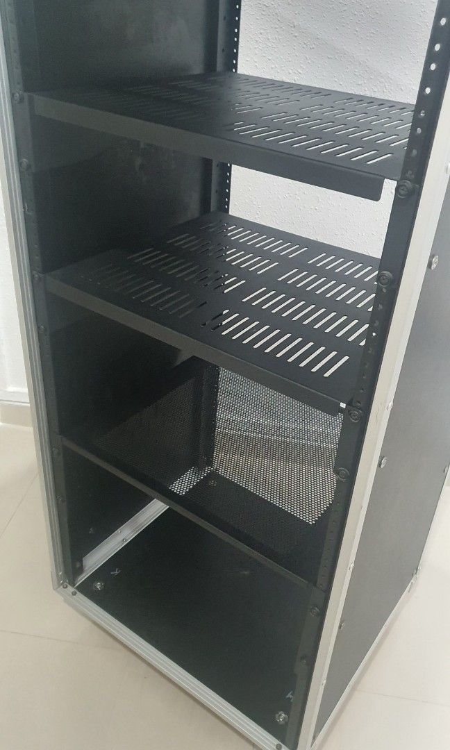 OSP 24 Space 24u Studio Install Rack Case 19" Rack Mount Equipment ...