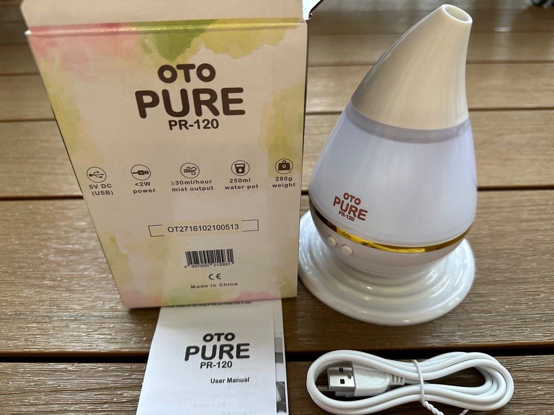 OTO Pure PR-120 Humidifier, TV & Home Appliances, Air Purifiers ...