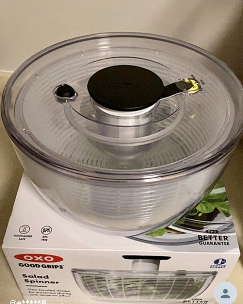 OXO Good Grips Salad Spinner (Large), TV & Home Appliances, Kitchen ...