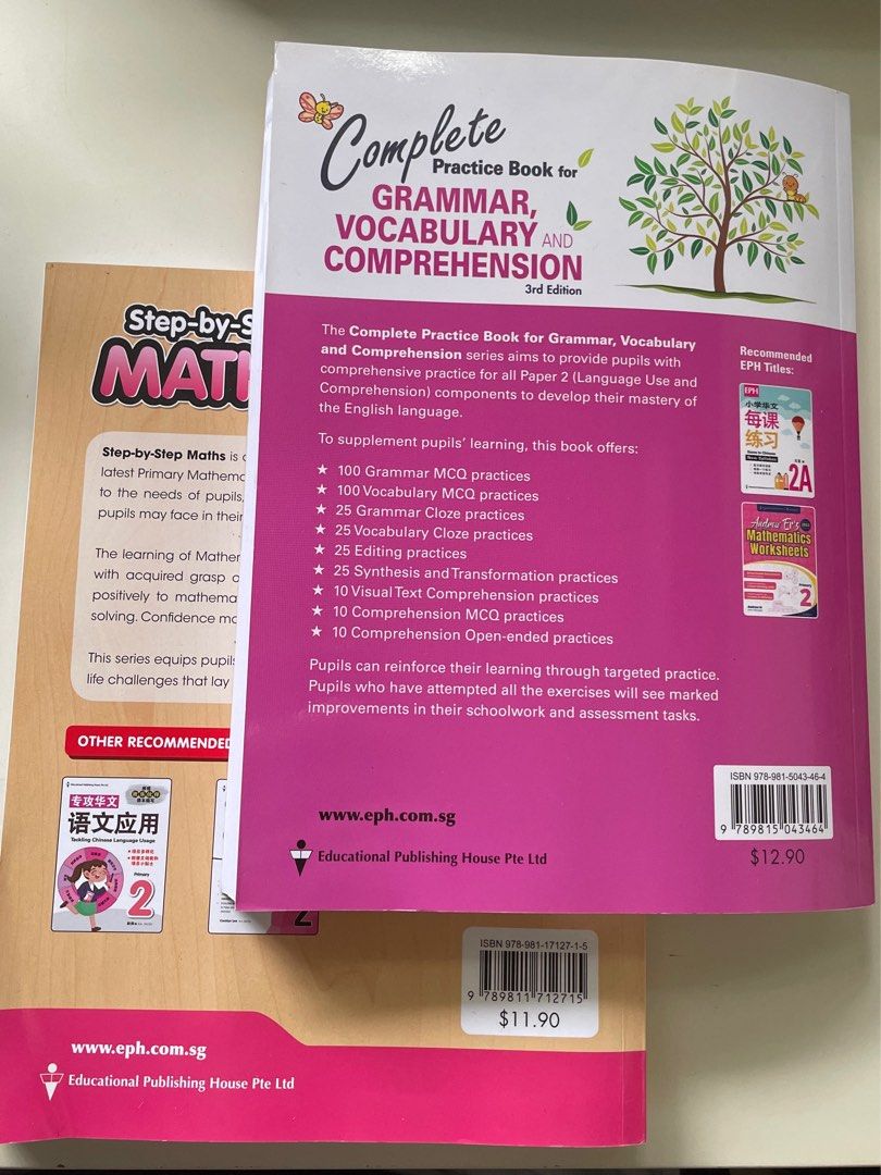 P2 Math and English Assessment Books, Hobbies & Toys, Stationery ...