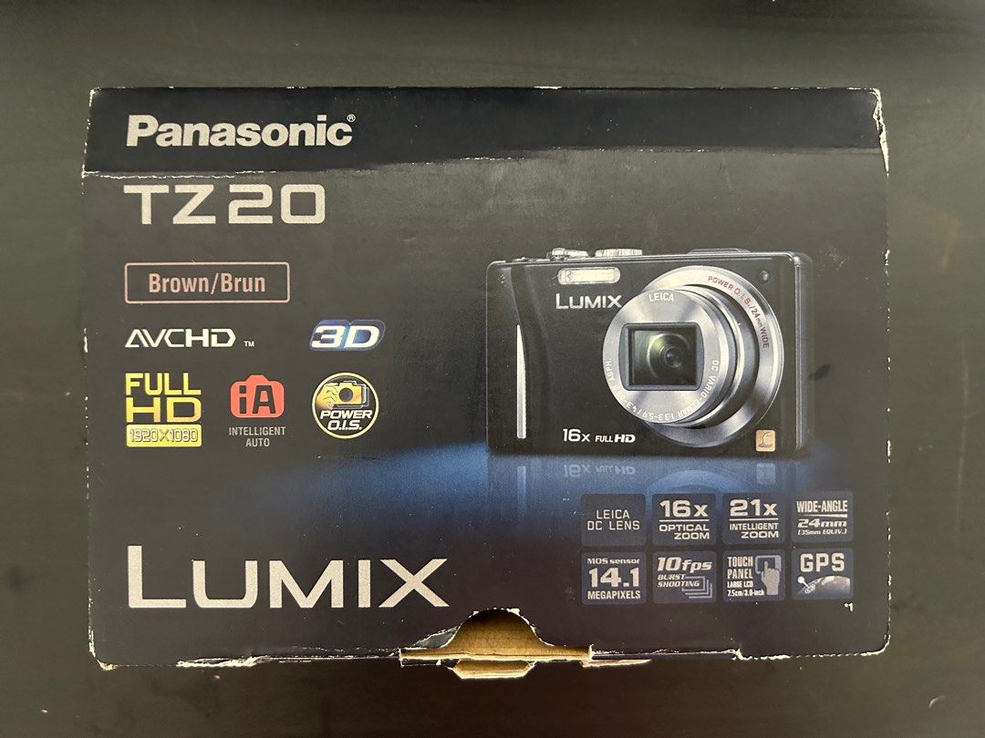 Panasonic Lumix TZ 20, Photography, Cameras on Carousell
