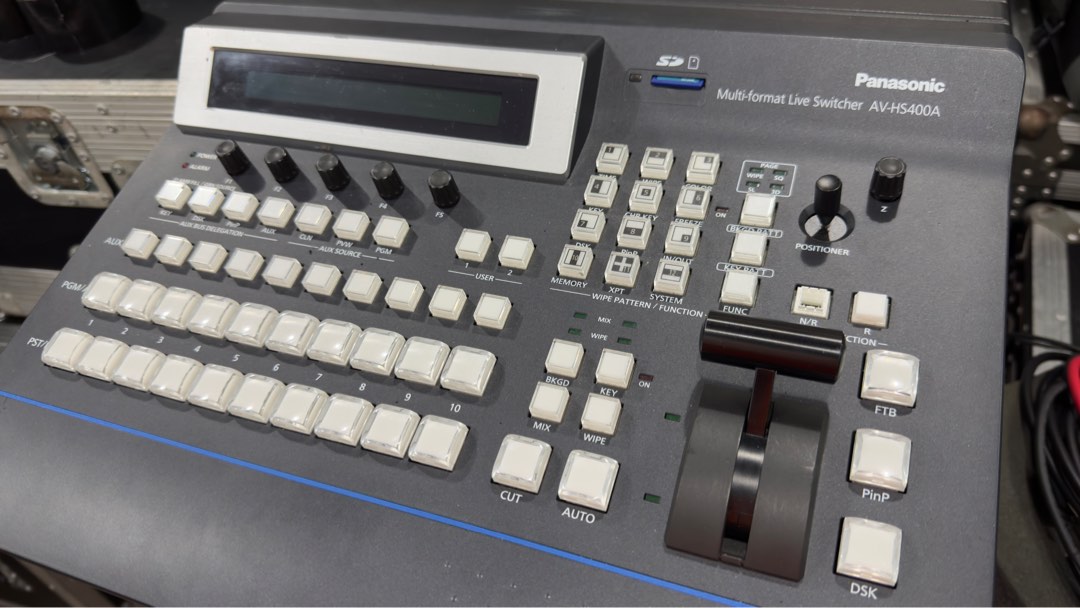 Panasonic Muti-format Live Switcher AV-HS400A, Photography, Video ...