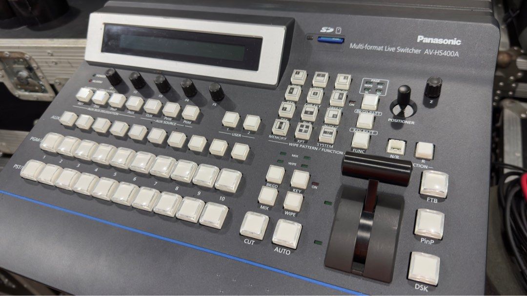 Panasonic Muti-format Live Switcher AV-HS400A, Photography, Video Cameras on Carousell