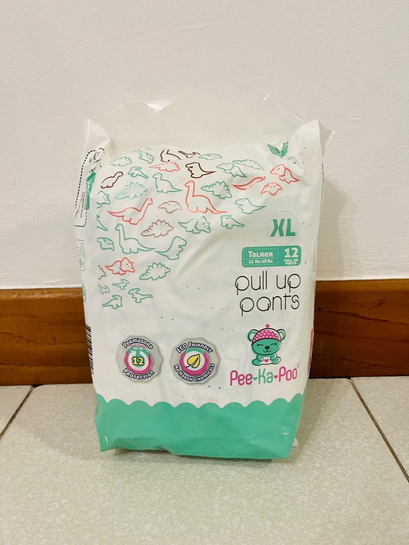 Peekapoo XL Diaper Pants, Babies & Kids, Bathing & Changing, Diapers ...