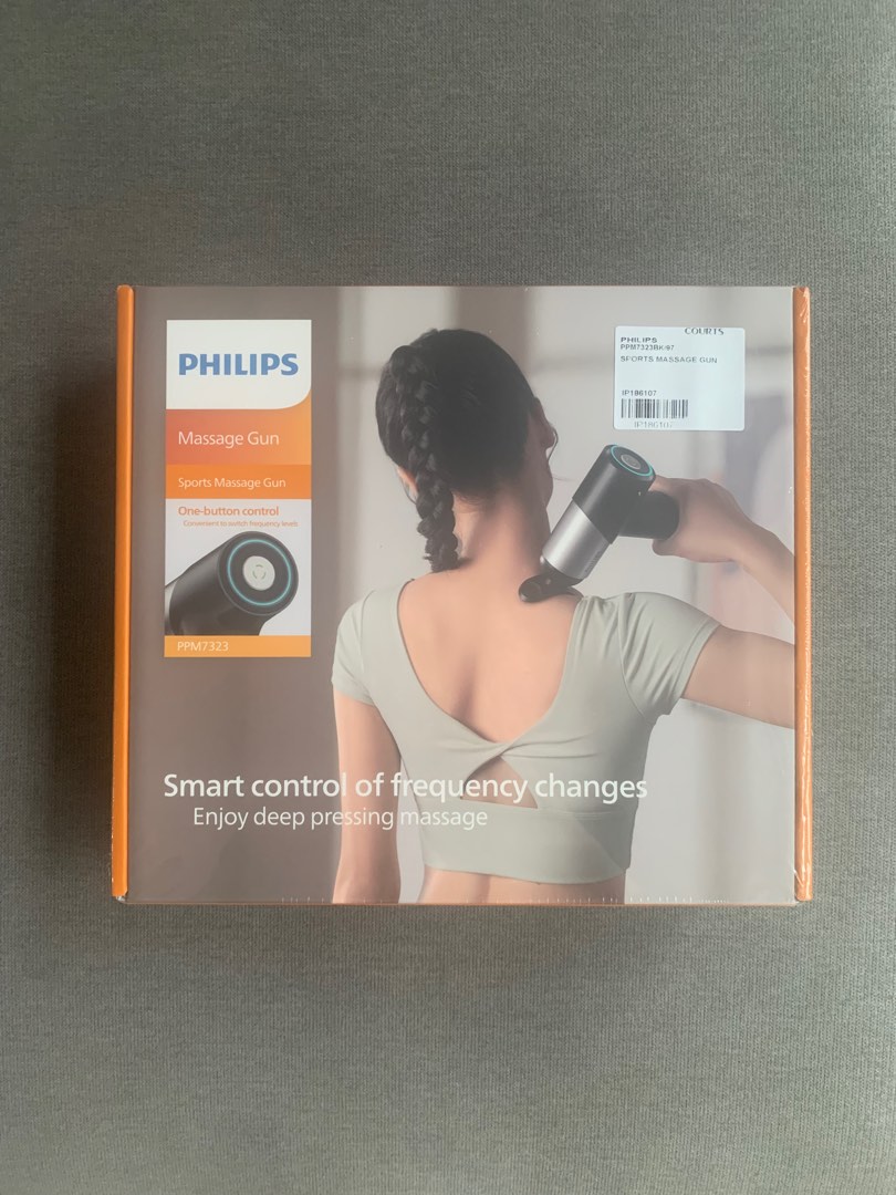 Philips Sports Massage Gun, Health & Nutrition, Massage Devices on ...