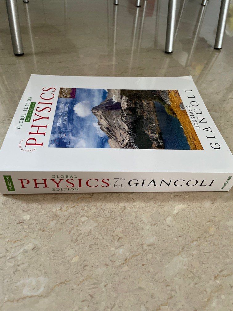 Physics by Giancoli Douglas C. (7th edition), Hobbies & Toys, Books ...