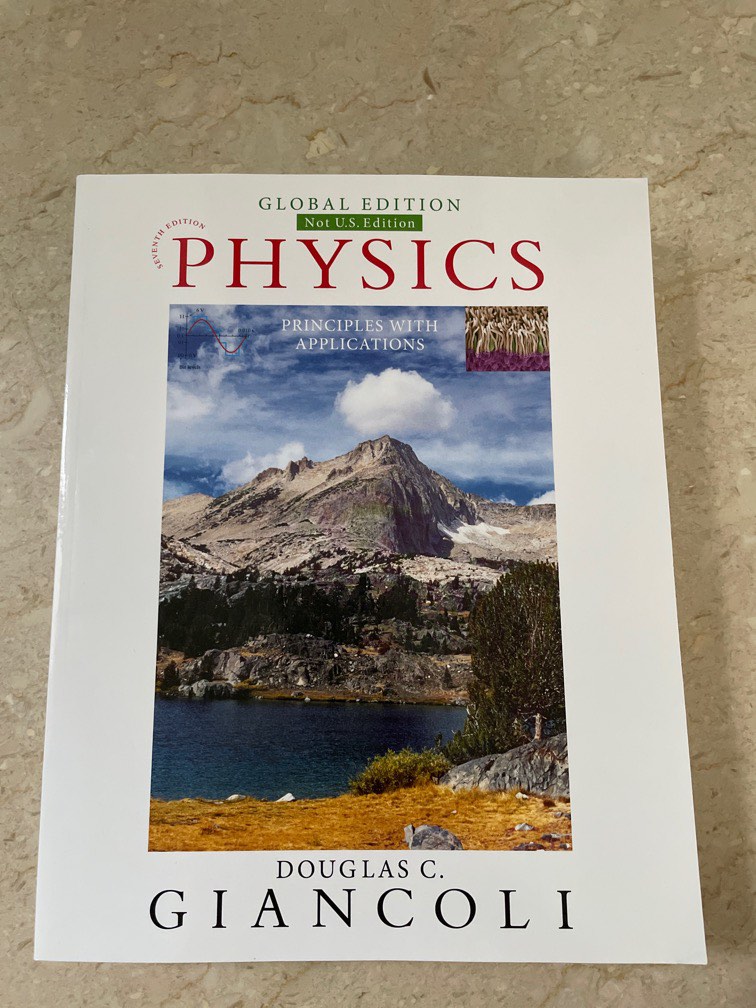 Physics by Giancoli Douglas C. (7th edition), Hobbies & Toys, Books ...
