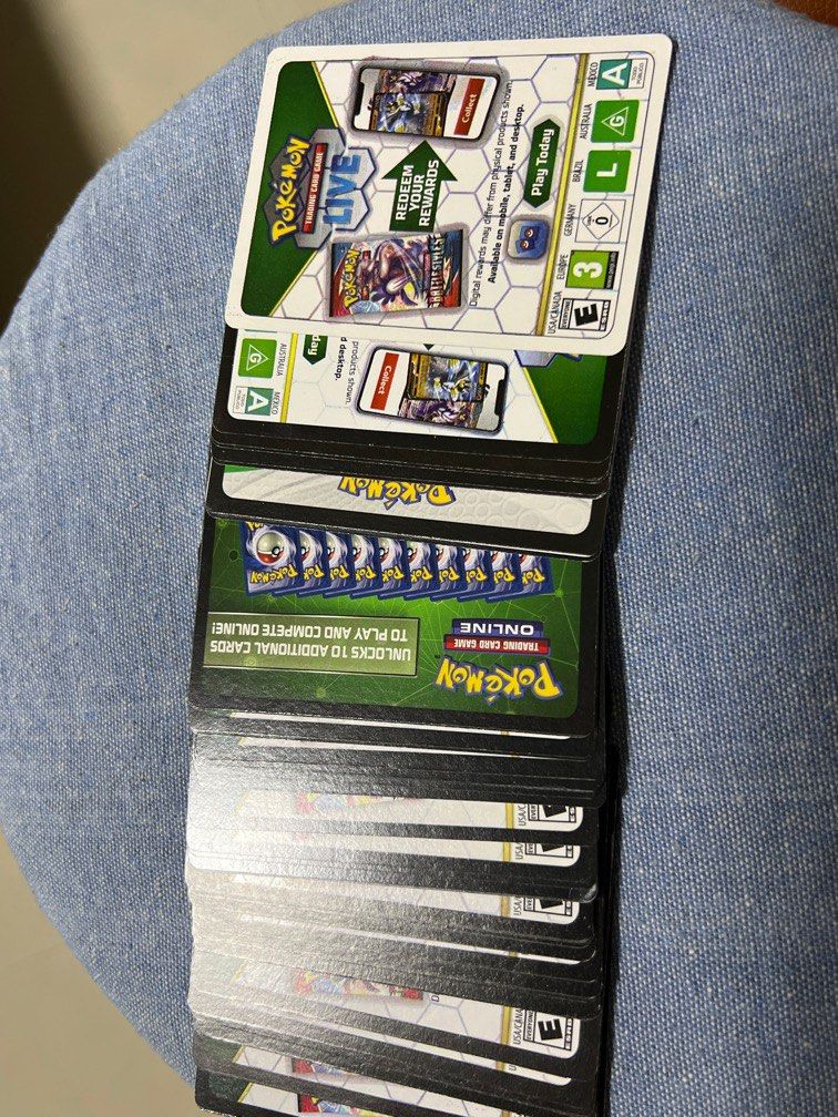 Pokemon Code Card, Hobbies & Toys, Toys & Games on Carousell