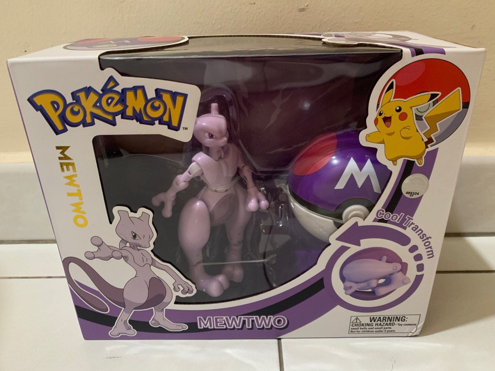 Pokémon Transforming Mewtwo, Hobbies & Toys, Toys & Games on Carousell
