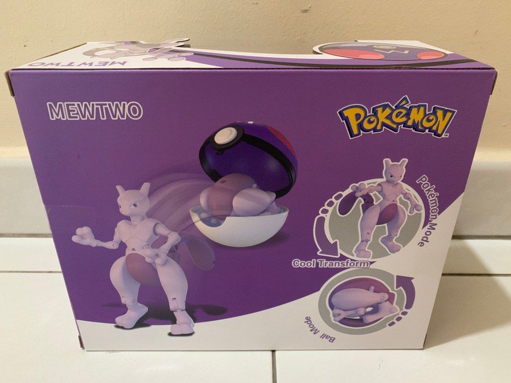 Pokémon Transforming Mewtwo, Hobbies & Toys, Toys & Games on Carousell