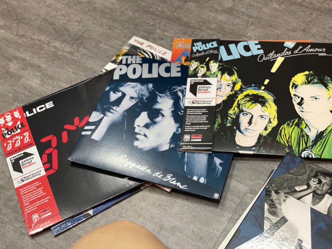 Police Box Set Vinyl, Hobbies & Toys, Music & Media, Vinyls on Carousell