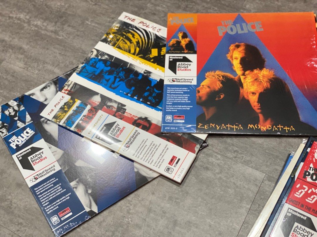 Police Box Set Vinyl, Hobbies & Toys, Music & Media, Vinyls on Carousell