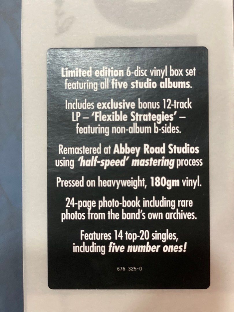 Police Box Set Vinyl, Hobbies & Toys, Music & Media, Vinyls on Carousell