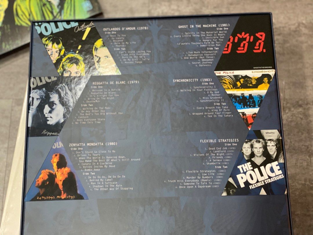 Police Box Set Vinyl, Hobbies & Toys, Music & Media, Vinyls on Carousell