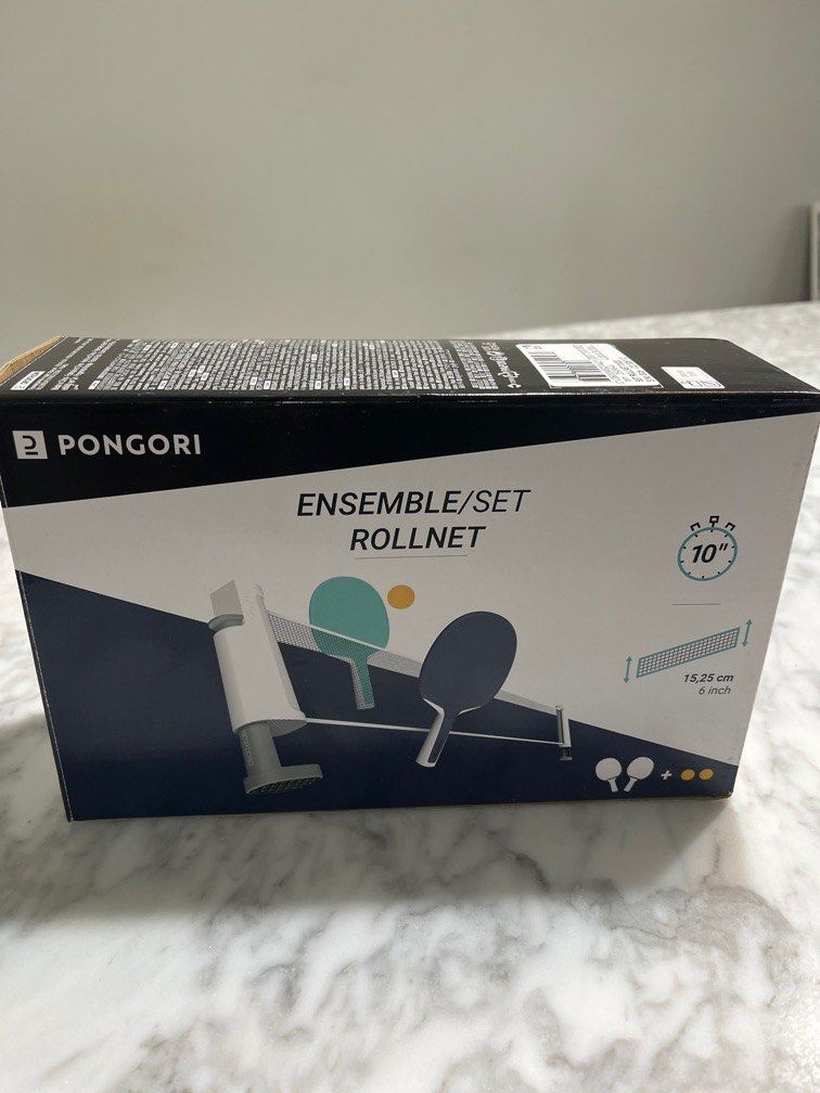 Pongori Ping Pong Set, Sports Equipment, Sports & Games, Racket & Ball ...