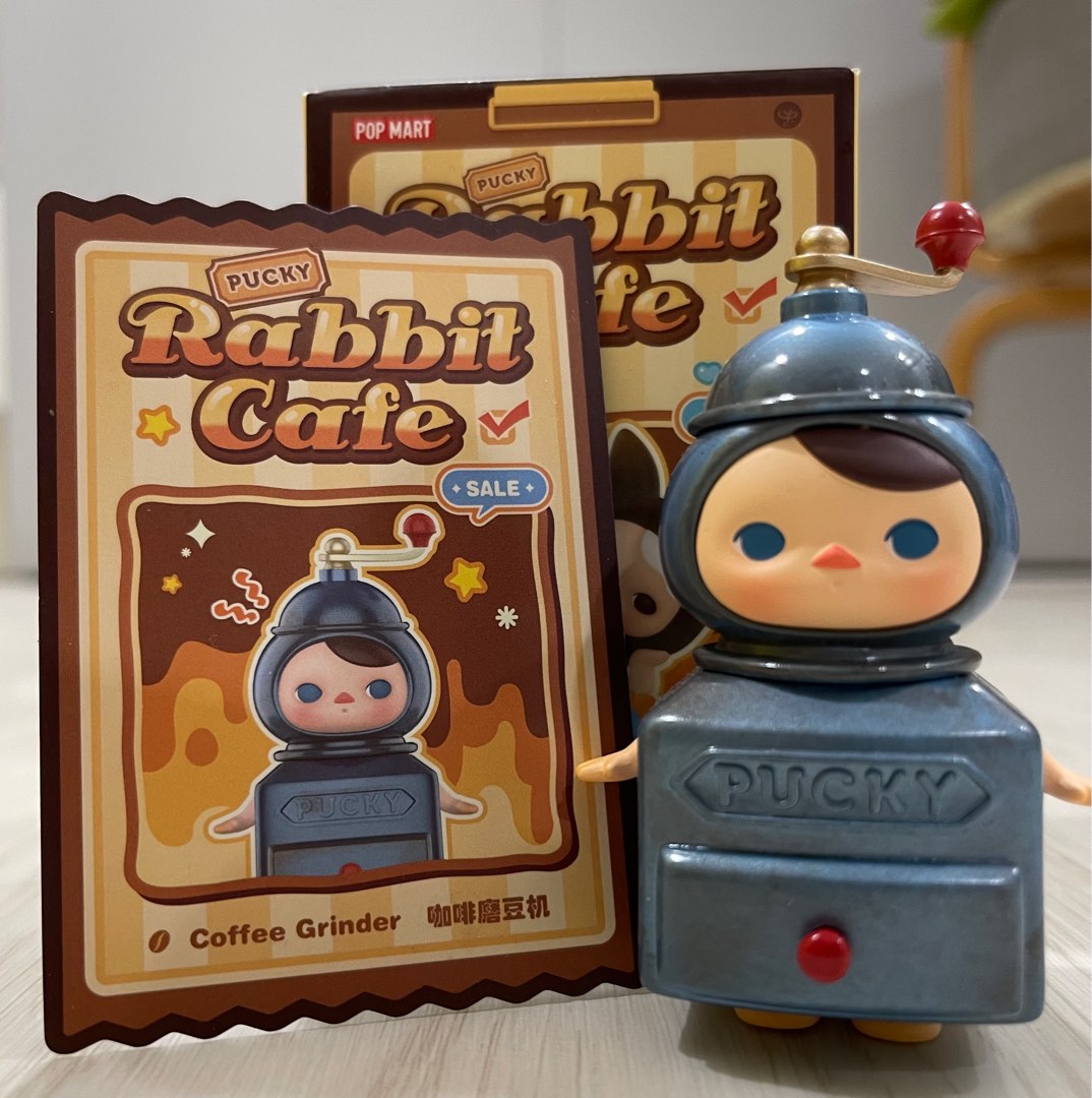 Popmart - Pucky Rabbit Cafe, Hobbies & Toys, Toys & Games on Carousell