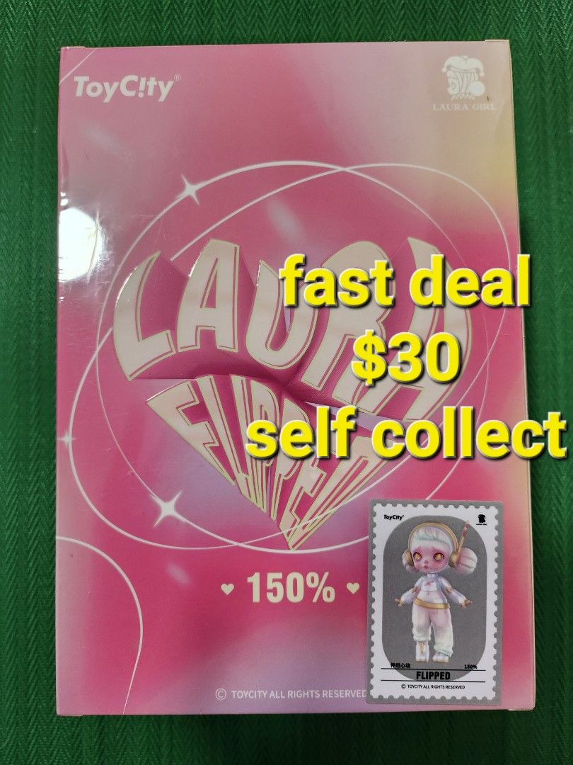 Popmart Laura 150%, Hobbies & Toys, Toys & Games on Carousell