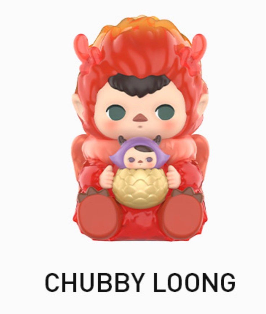 POPMART Loong Presents the Treasure Series - Chubby Loong, Hobbies ...