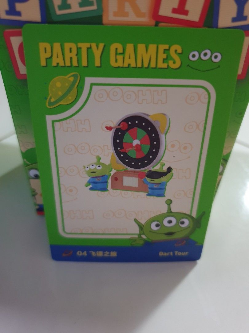 Popmart Pixar Alien Party Games - Dart Tour, Hobbies & Toys, Toys ...