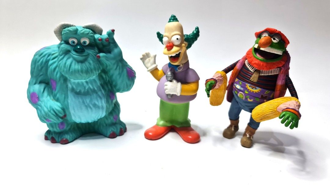 Preloved monster inc , simpson dan sesame street, Toys & Collectibles ...