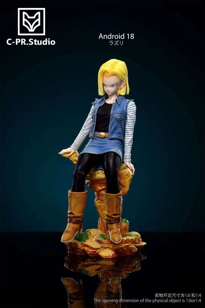 【PRE-ORDER】 CPR Studio - Android 18 Dragon Ball Resin Statue GK Anime ...