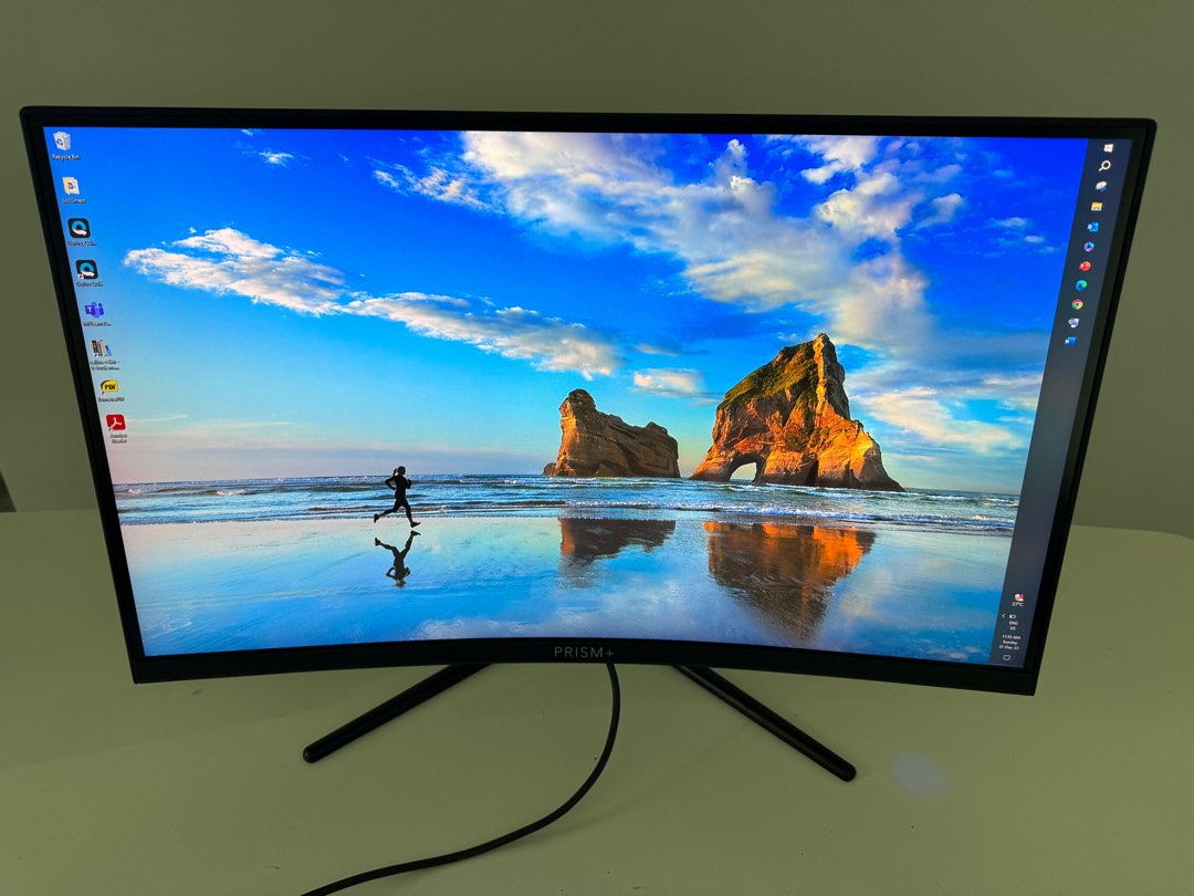 Prism+ X270 PRO (144Hz WQHD Curved Gaming Monitor), Computers & Tech ...
