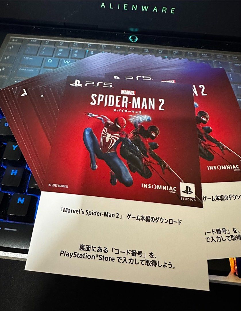 [PS5 CODE] Spiderman2 Marvel's Spider Man 2 Game code PS5 PlayStation ...