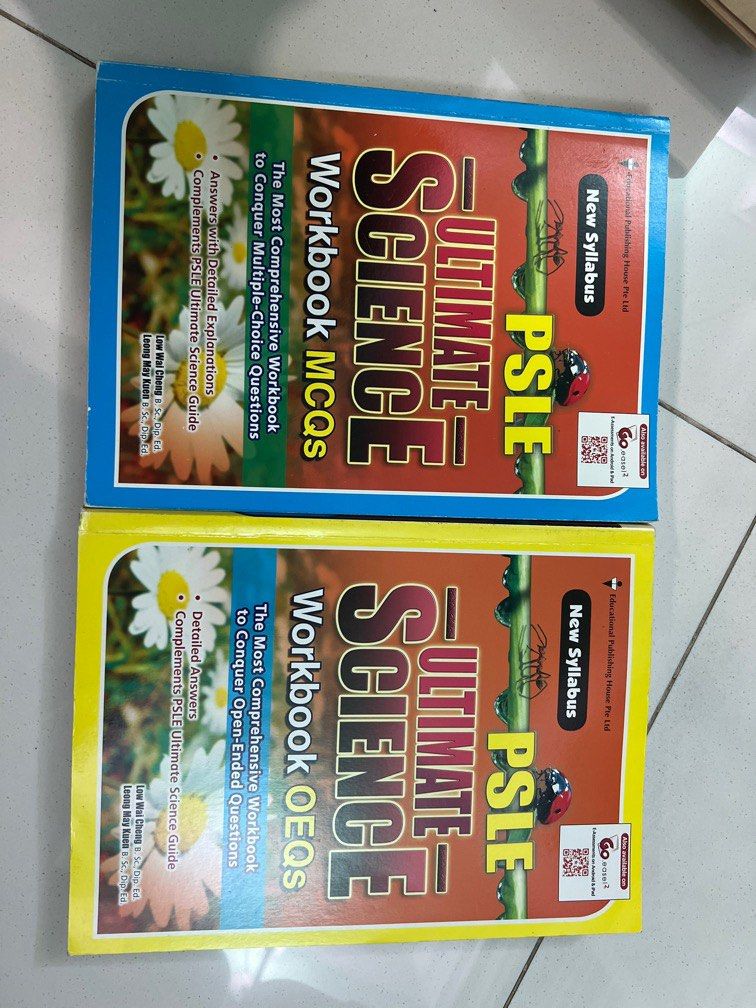 PSLE Ultimate Science - Guide, Workbook MCQ & OEQ, Hobbies & Toys ...
