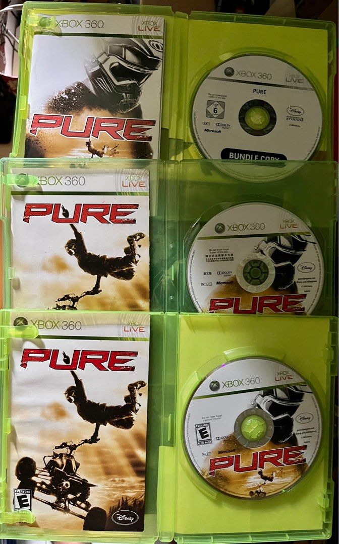 PURE ATV QUAD BIKE OFF ROAD RACING XBOX 360 GAME / TESTED WORKING ...