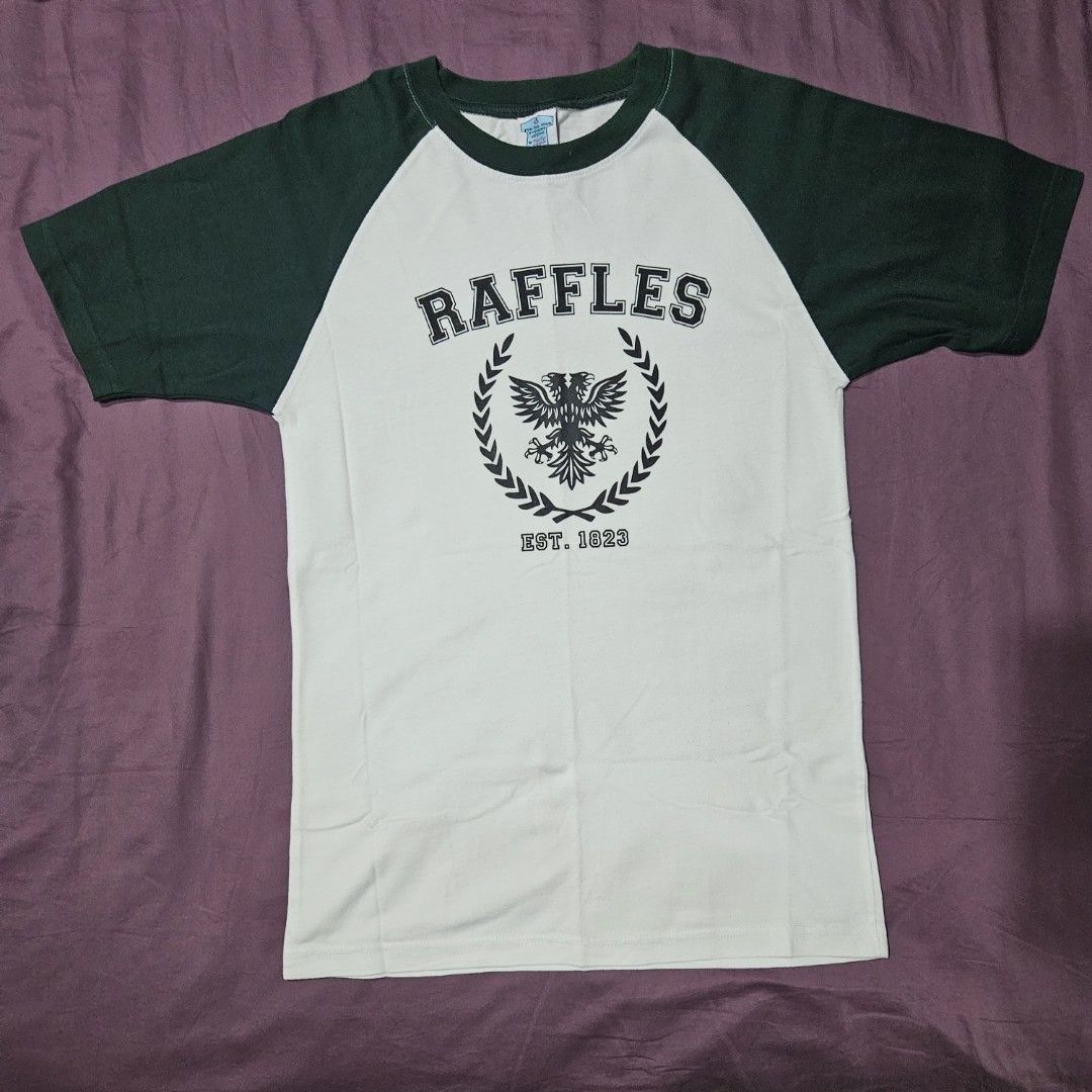Raffles REN Green Raglan shirt, Men's Fashion, Tops & Sets, Tshirts ...