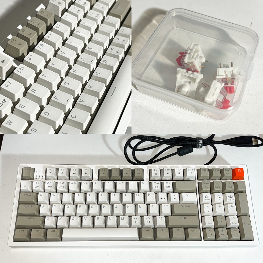 Rakk Ilis RGB Mechanical Keyboard | 96 Key Layout OUTEMU RED SWITCH ...