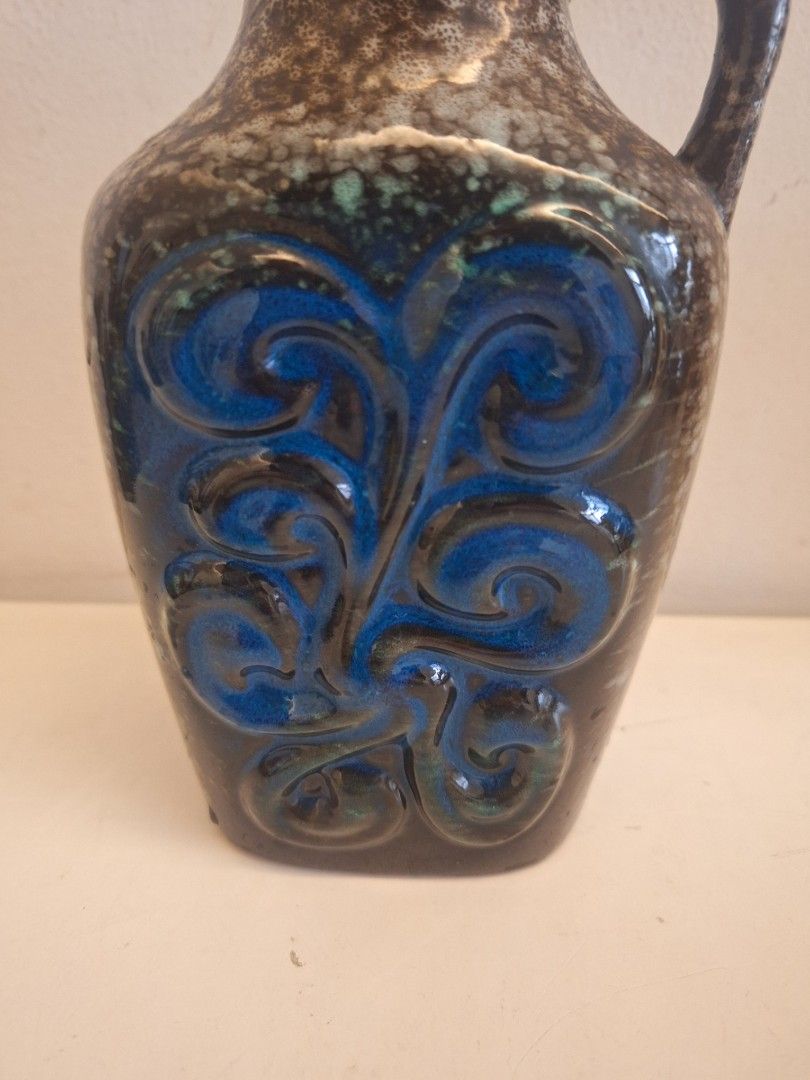 Rare vintage West Germany Small Vase Base with Handle, Hobbies & Toys ...