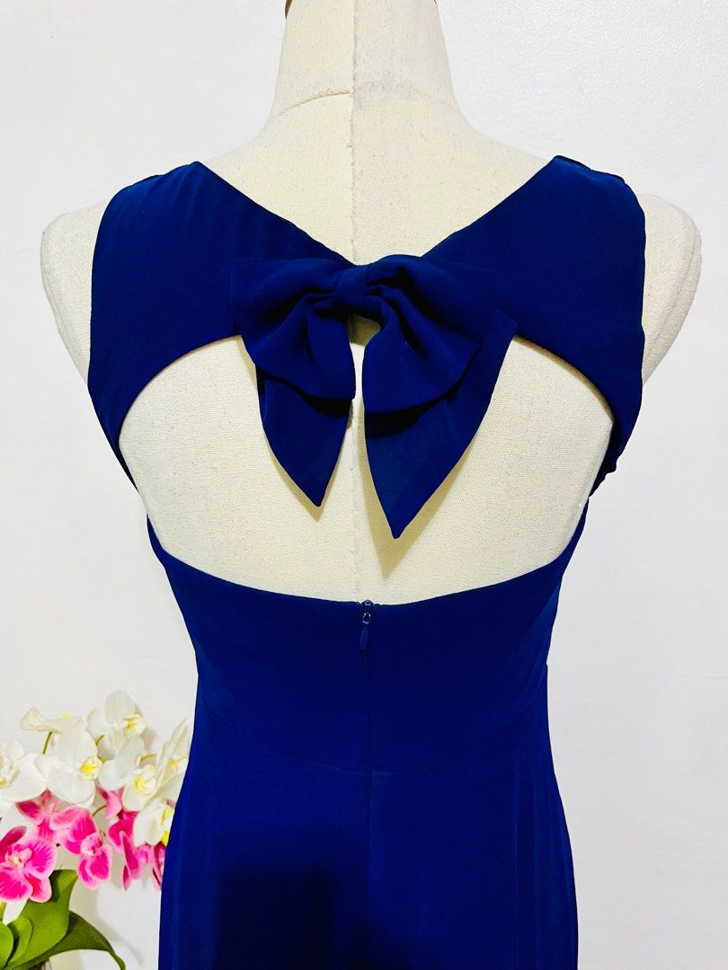 Royal Blue Gown Womens Fashion Dresses And Sets Evening Dresses And Gowns On Carousell