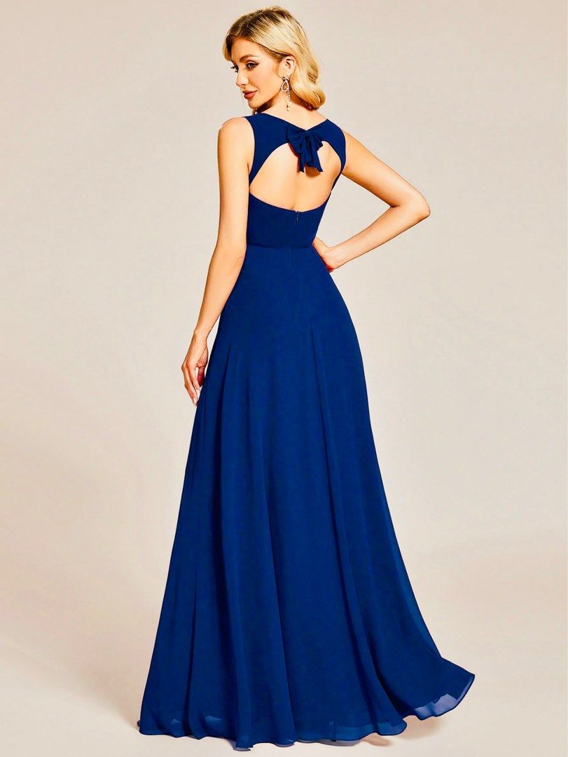 Royal Blue Gown Womens Fashion Dresses And Sets Evening Dresses And Gowns On Carousell