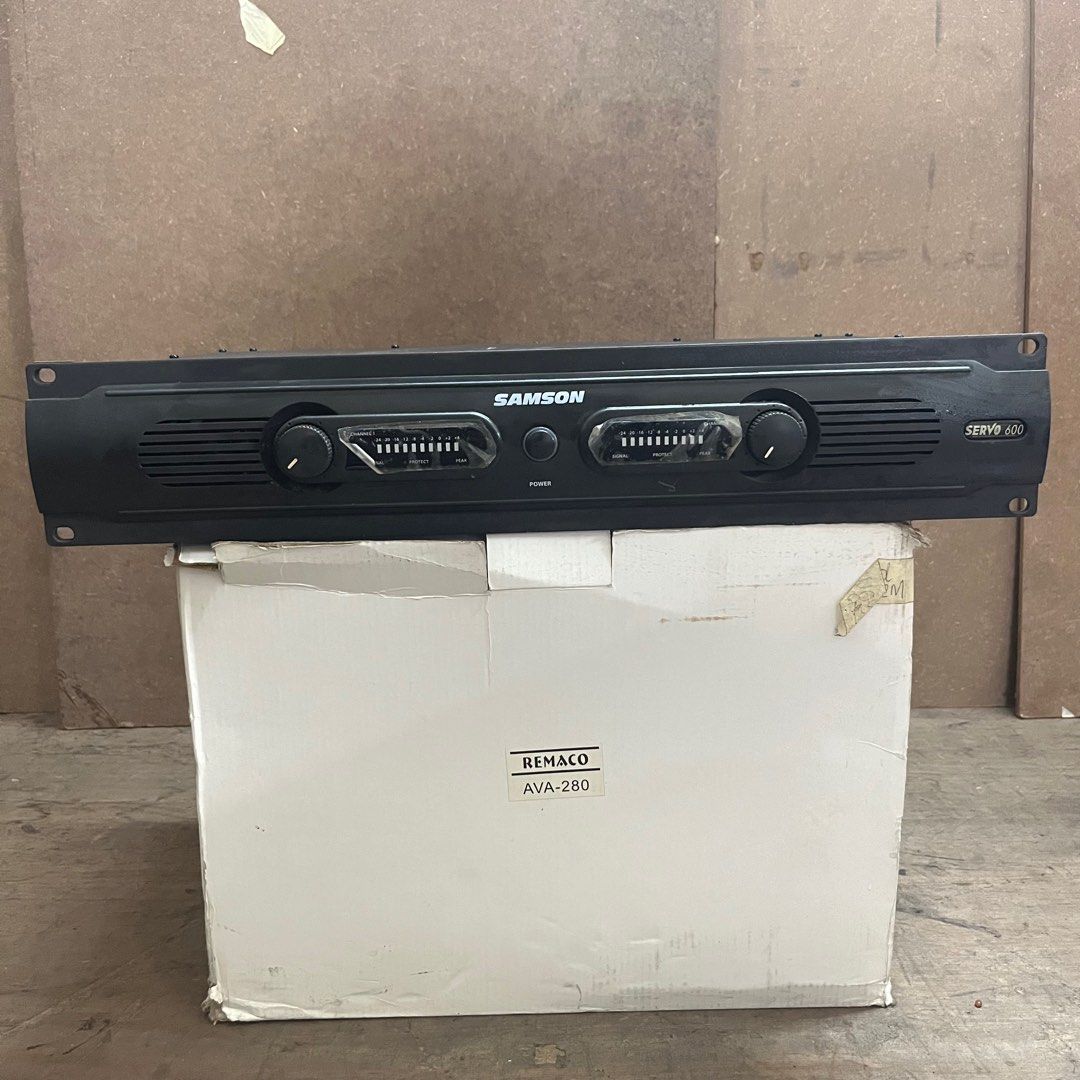 Samson Servo 600 Power Amplifier, Audio, Soundbars, Speakers ...