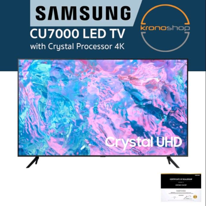 SAMSUNG CU7000 50 Inch 4K UHD Smart TV Crystal Processor 4K, TV & Home ...