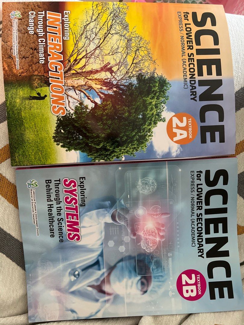 Science for Lower secondary textbook 2a and 2b, Hobbies & Toys, Books ...