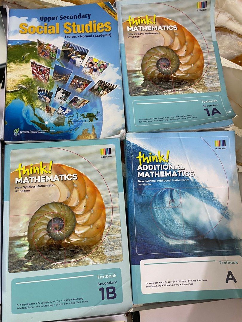 Secondary textbooks, Hobbies & Toys, Books & Magazines, Textbooks on ...