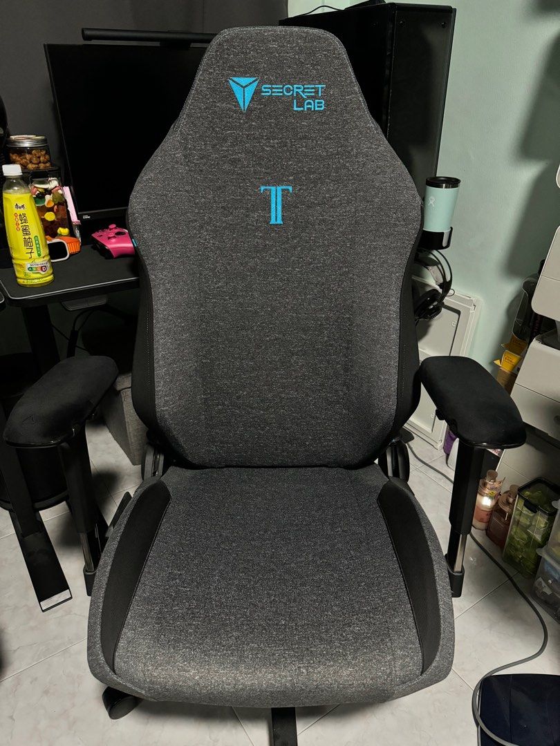 Secretlab Chair Skin Only - Regular Charcoal Blue, Furniture & Home ...