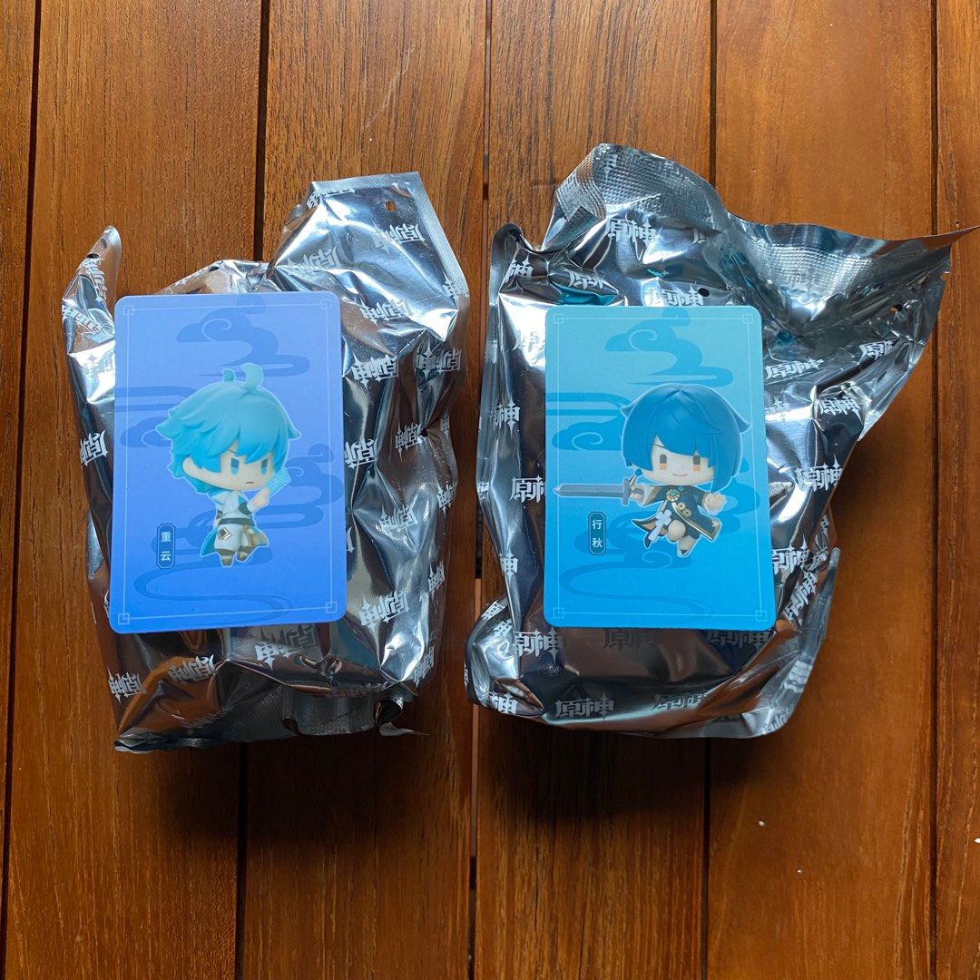 [SET] Genshin Impact Xingqiu Chongyun figure figurine blind box ...