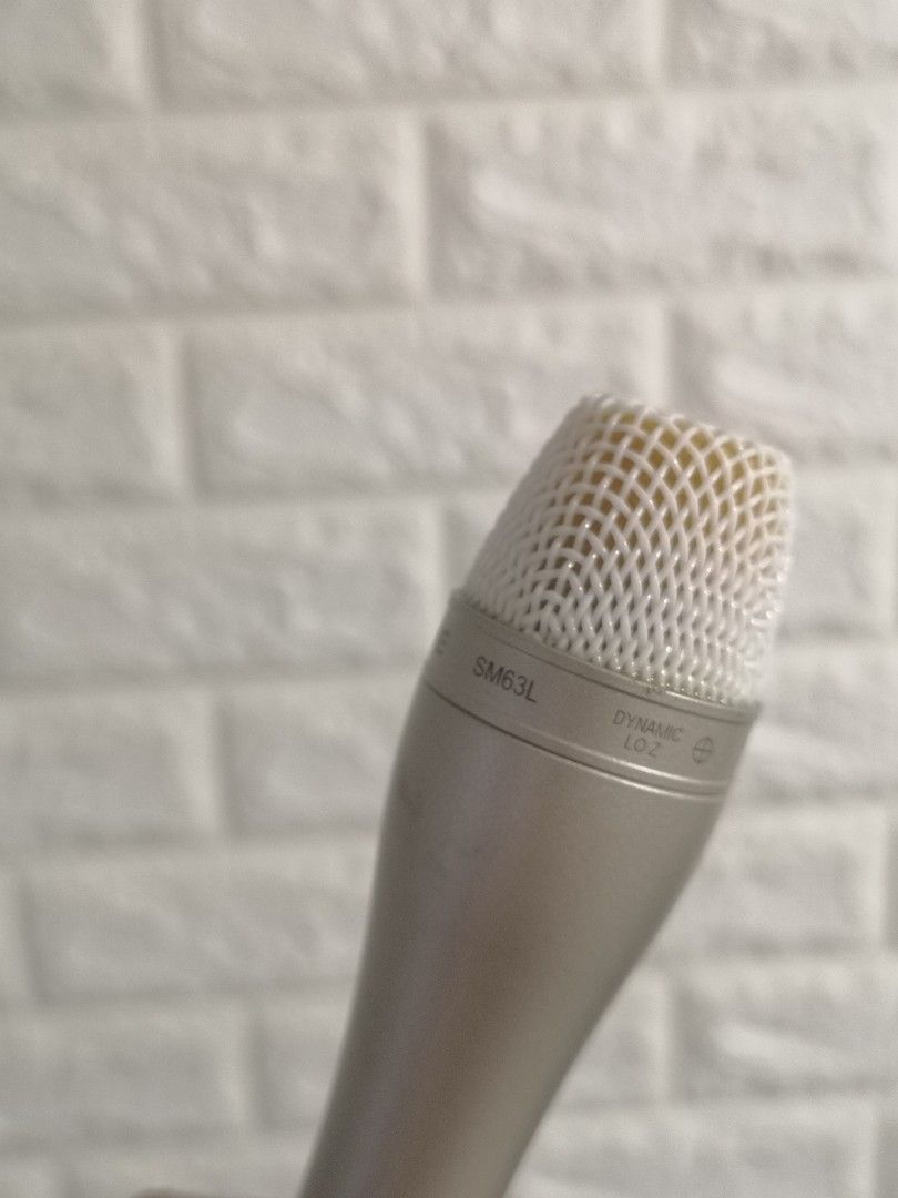 Shure SM63L Omnidirectional Dynamic Interview Microphone, Audio ...