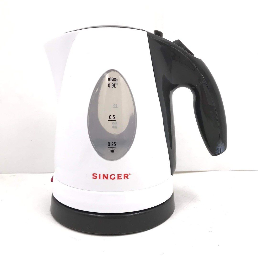 SINGER 0.9 Liters Cordless Water Kettle 220 volts, TV & Home Appliances ...